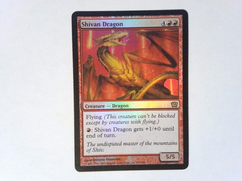 Foil Shivan Dragon Ninth Edition 9th - Magic the Gathering MTG Red | eBay
