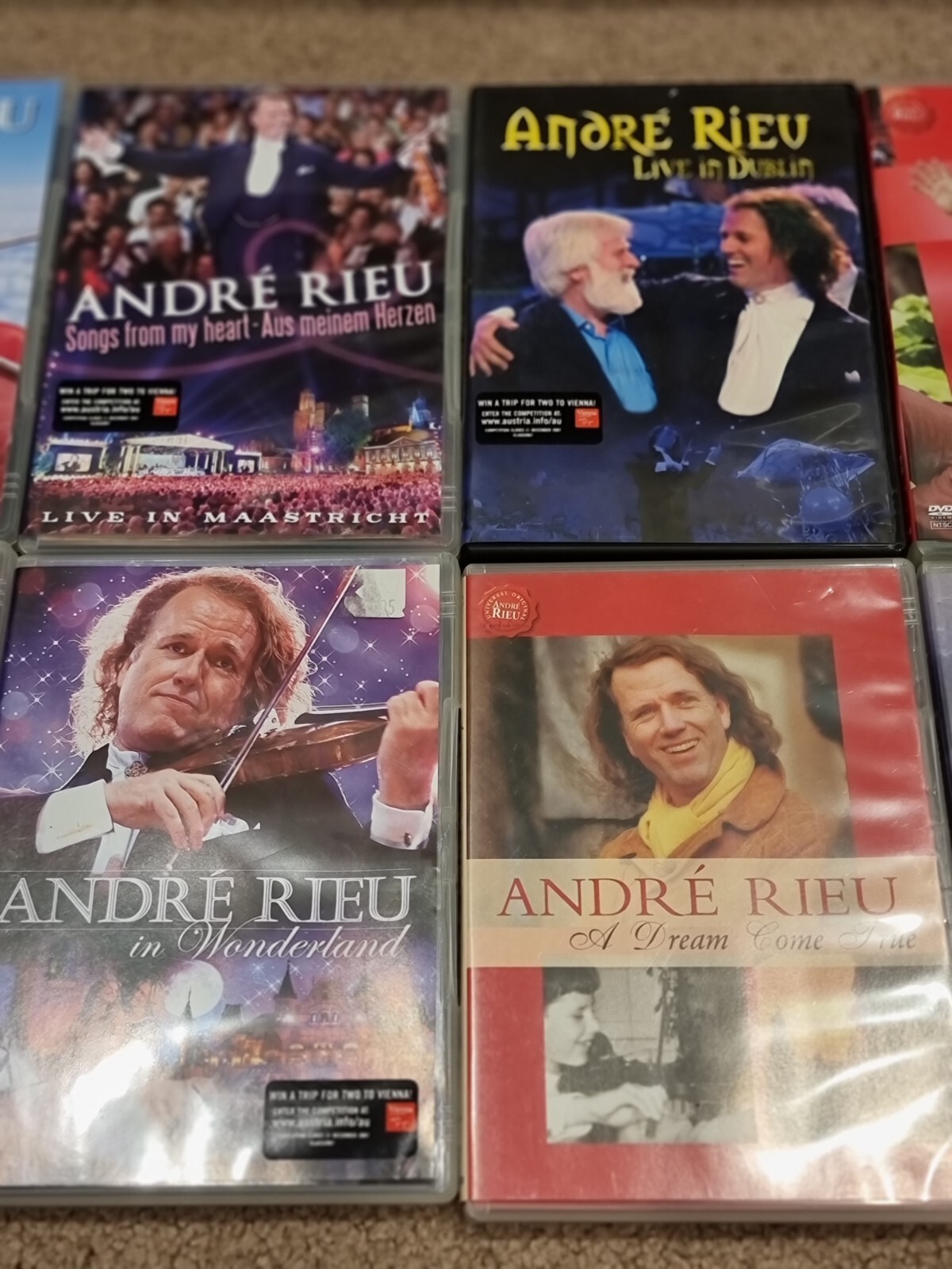 Various Andre Rieu Dvds •Region 4 •Like New• $6 each Dvd | eBay Australia