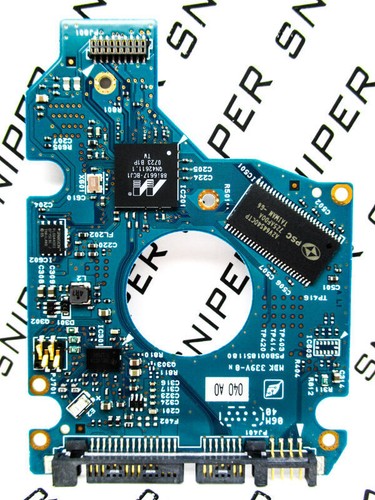 PCB - Toshiba 80GB MK8037GSX (HDD2D61 B ZL01 T) G5B00185 A0/DL230M Hard ...