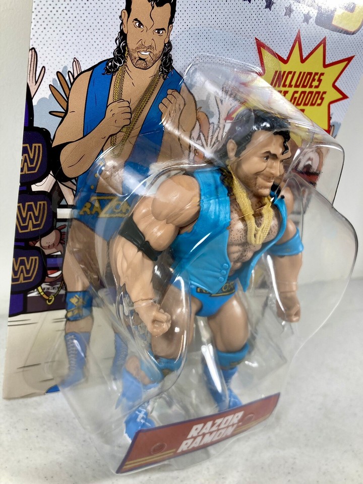 Mattel WWE Superstars Series 11 RAZOR RAMON Action Figure w/Soft Goods ...