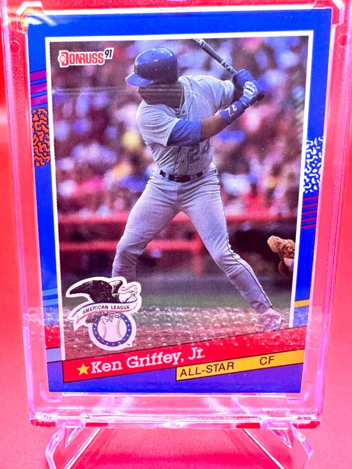 1991 Donruss🔥Ken Griffey Jr. ALL-STAR AMERICAN LEAGUE "Error Card" #49🔥 ...