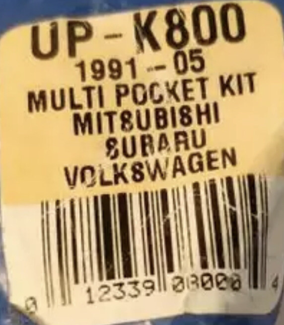 American International UP-K800 Radio Multi-Pocket Installation Kit | eBay
