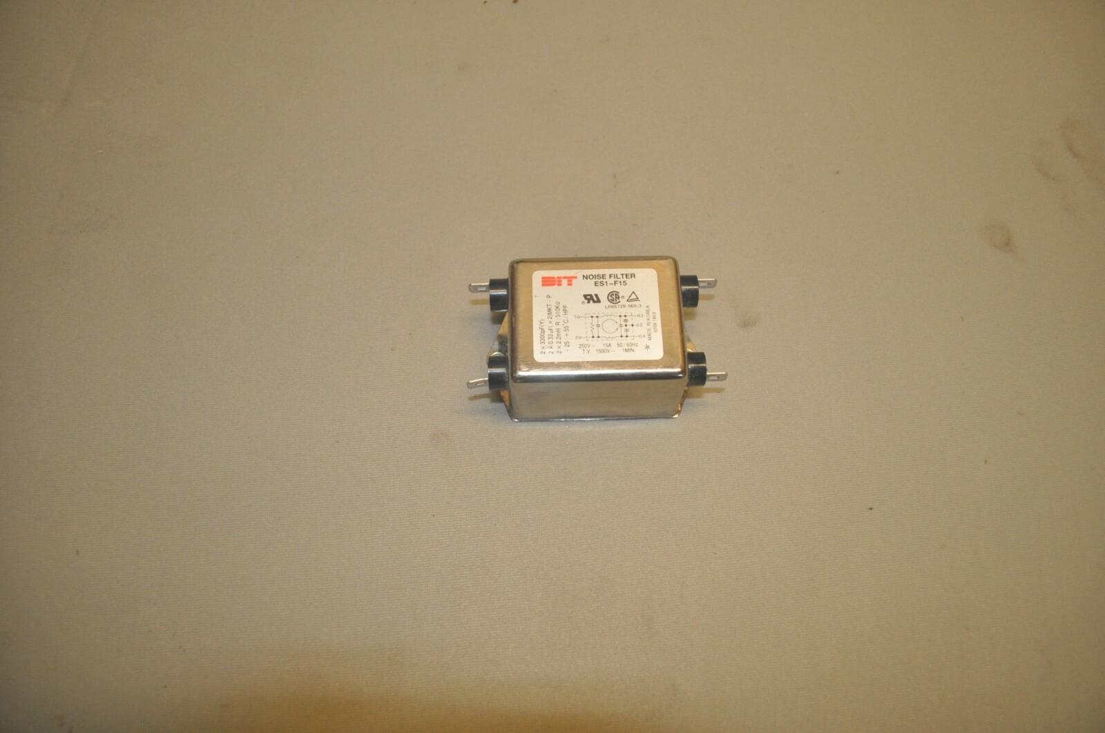 GBC HEATSEAL BIT NOISE FILTER ES1-F15 250V 15A USED FREE SHIPPING | eBay