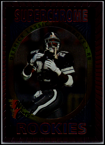 1993 Wild Card - Superchrome Rookies Derrick Lassic #18 (RC) for sale ...