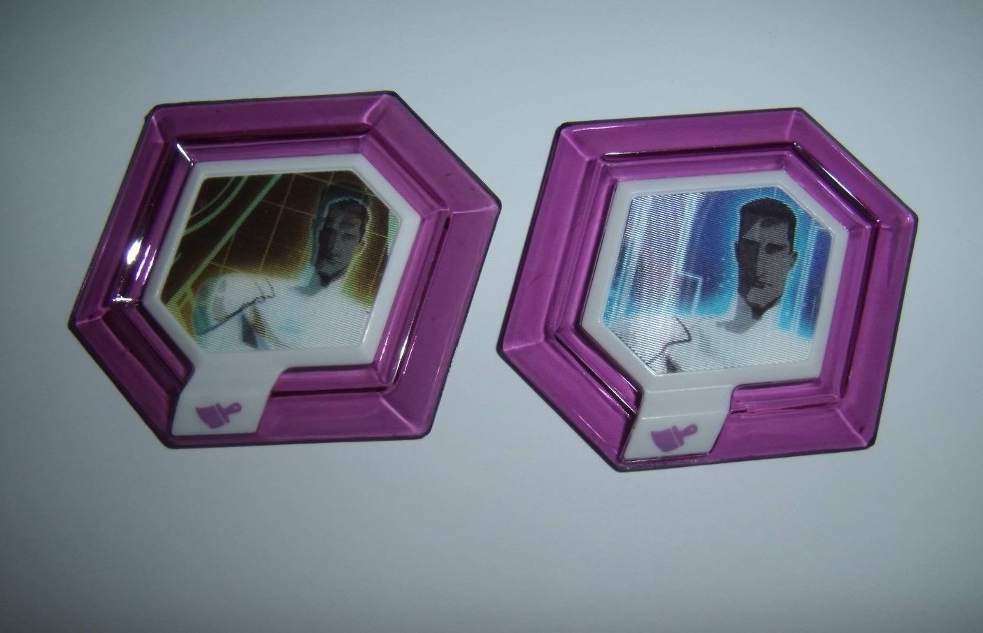 DISNEY INFINITY Power Disc Lot Tron Terrain & Sky Holgram Rare TRU ...