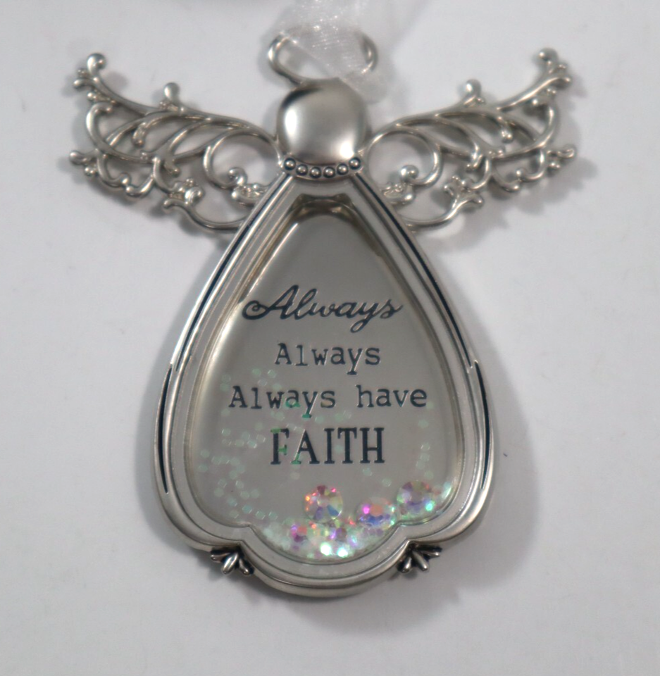 C1 Always always always have faith SPARKLE & SHINE ANGEL ORNAMENT ganz ...