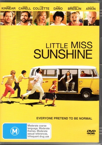 LITTLE MISS SUNSHINE - DVD R4 Greg Kinnear Steve Carell - LIKE NEW ...