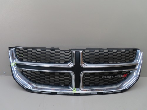 2013-2019 DODGE GRAND CARAVAN FRONT BUMPER GRILL GRILLE W/ CHROME ...
