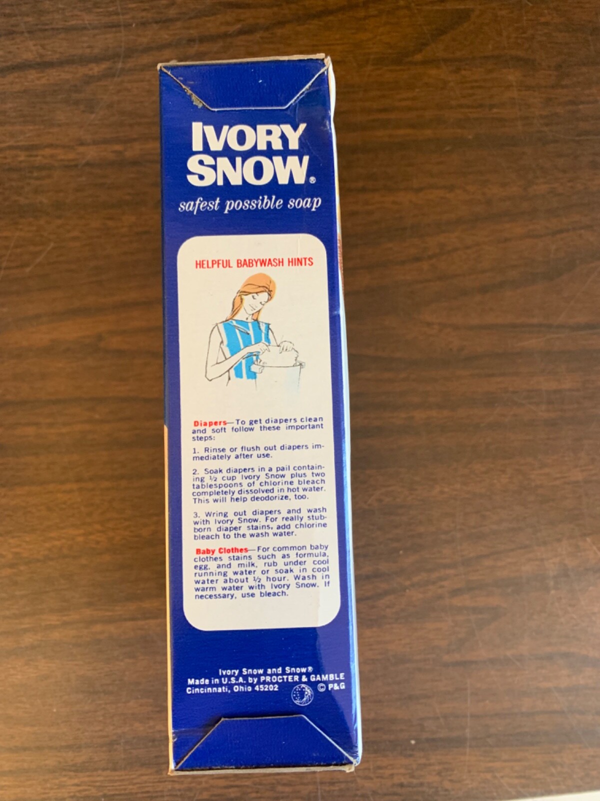 Vintage Ivory Snow Detergent Box with Marilyn Chambers (13oz) | eBay