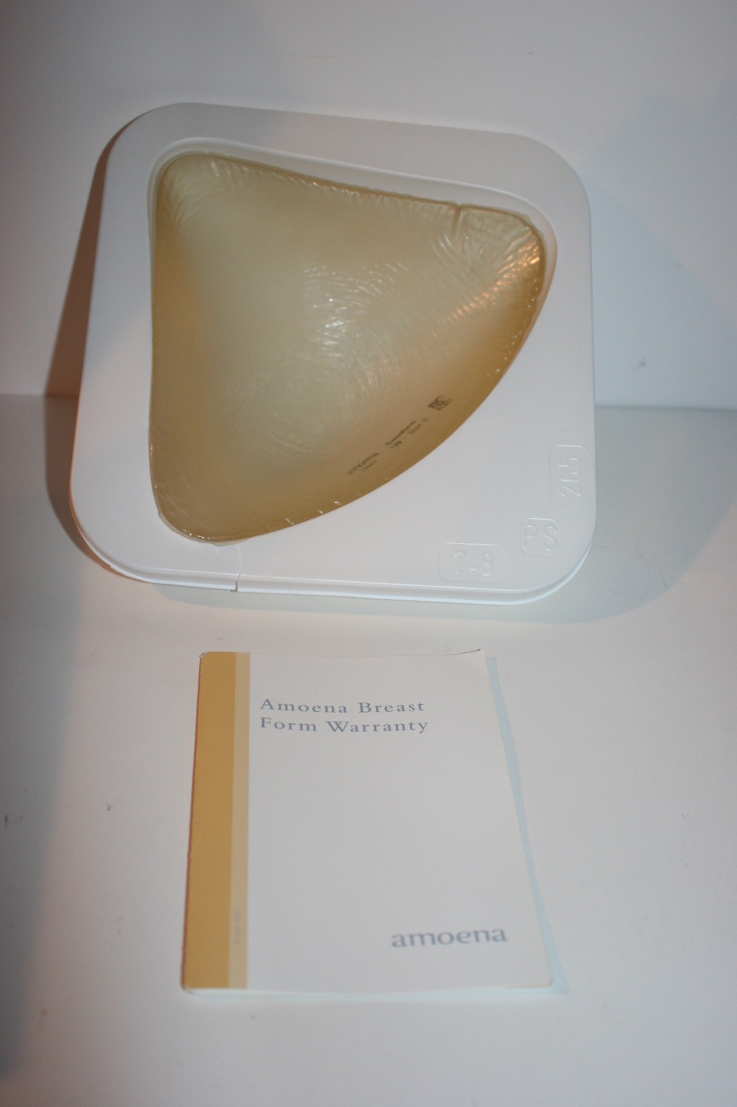 Amoena Tria Swimform Silicone Breast Prosthesis Swimming Mastectomy 129 ...