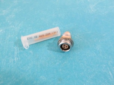 LEMO EGG.0B.303.CLM Panel Mount Connector 3 Female Crimp Contacts (NEW ...