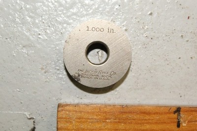 Lufkin Rule co. 1.000" Master Ring Gauge | eBay
