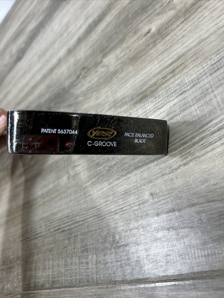 Yes Face Balanced Blade Putter Steel LEFT HAND 30.0in C-Groove. | eBay