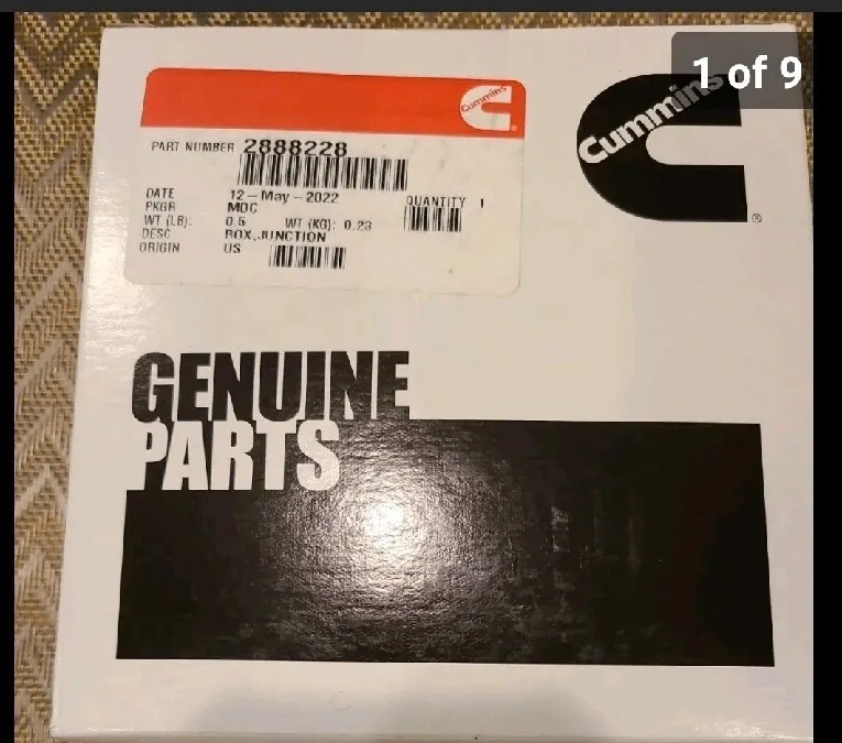 New OEM Genuine Cummins DPF Temp Sensor Module Junction Box 2888228 | eBay