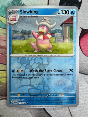 Slowking Reverse Holo English Pokemon TCG BKBR16 | eBay