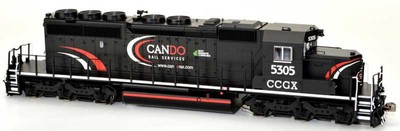 Bowser HO GMD SD40-2 Cando Contracting Limited CCGX #5305 DCC/SND LED ...