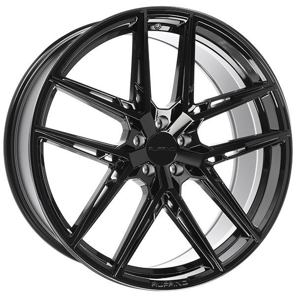 Set of 4 20in Black Alloy Wheel Rims for Lincoln Aviator, RF71Q6F 5x114 ...