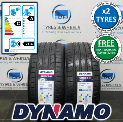 X2 205 40 17 205/40ZR17 84Y XL DYNAMO MU71 NEW TYRES *AMAZING 'A' WET ...