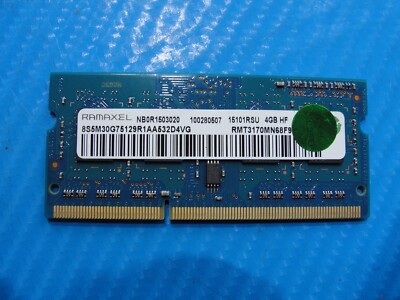 Lenovo G50-45 Ramaxel 4GB SoDimm Memory Ram RMT3170MN68F9F-1600 | eBay