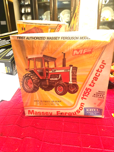 ERTL Massey Ferguson 1155 Tractor 1/25 Blueprint Model Kit #7 Sealed | eBay