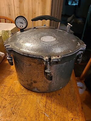 Antique Vintage All American Aluminum Pressure Cooker Canner No.7 | eBay