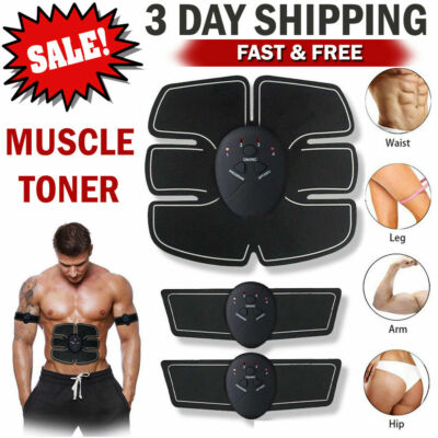 Ultimate EMS AB & Arms Muscle Simulator ABS Training Home Abdominal ...
