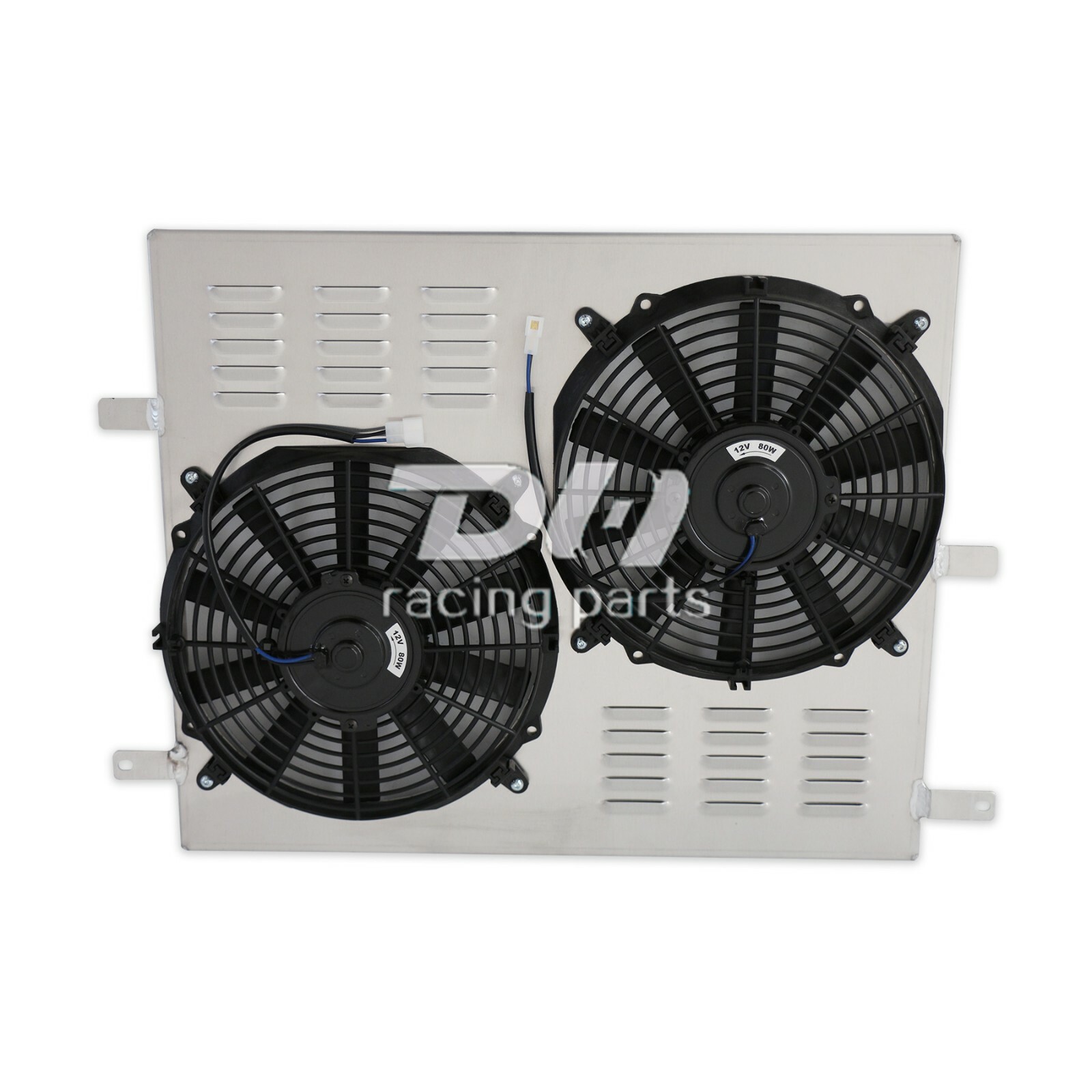 3 Row Aluminum Radiator&Shroud&12" Fans For 2005-2014 Ford Mustang GT ...
