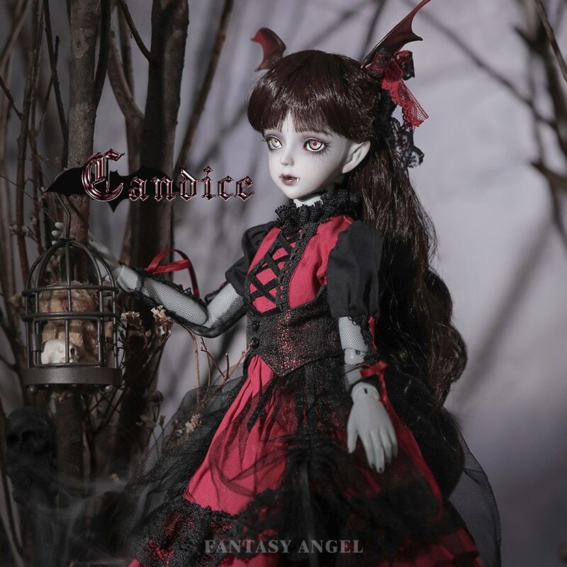 Custom 1/4 Ball Jointed Doll Gothic Angel Hand Made BJD Puppe Gift | eBay