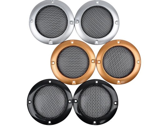 Speaker Net Cover Car Subwoofer Mesh Protective Grille Circle Speakers ...