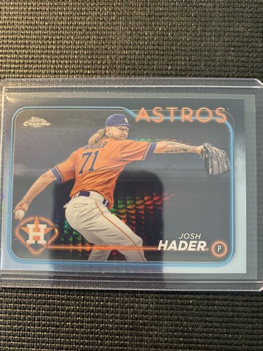 Josh Hader Astros Prizm Refractor 162 2024 Topps Chrome | eBay