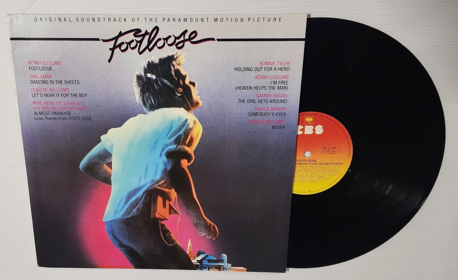 VA FOOTLOOSE: ORIGINAL SOUNDTRACK (1984) NM / EX VINYL LP SBP 237990 ...