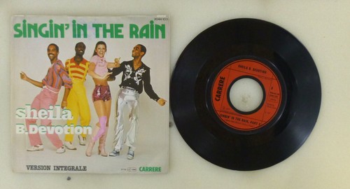 7" Vinyle Simple - Sheila B. Devotion – Singin' In The Rain - S8339 K50 ...
