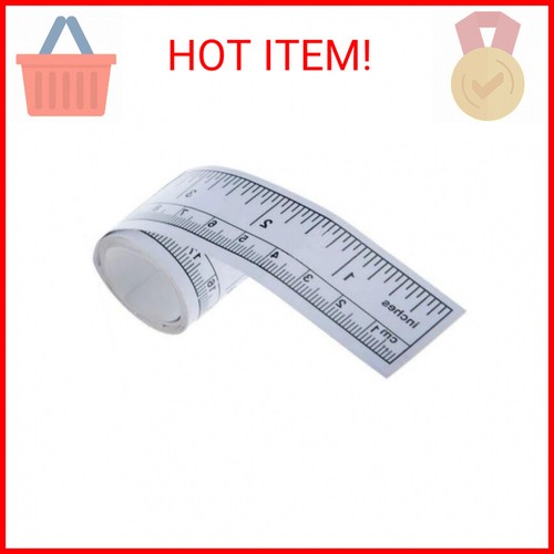 Self-Adhesive Measuring Tape,Double Scale Stick on Workbench Ruler ...