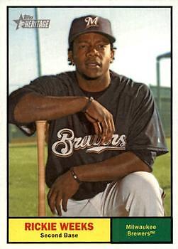 Rickie Weeks 2010 Topps Heritage 2010 #211 | eBay