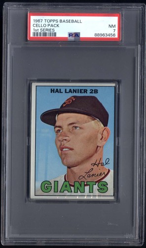 1967 Topps 1st First Series Cello Pack PSA 7 READ DESCRIPTION | eBay
