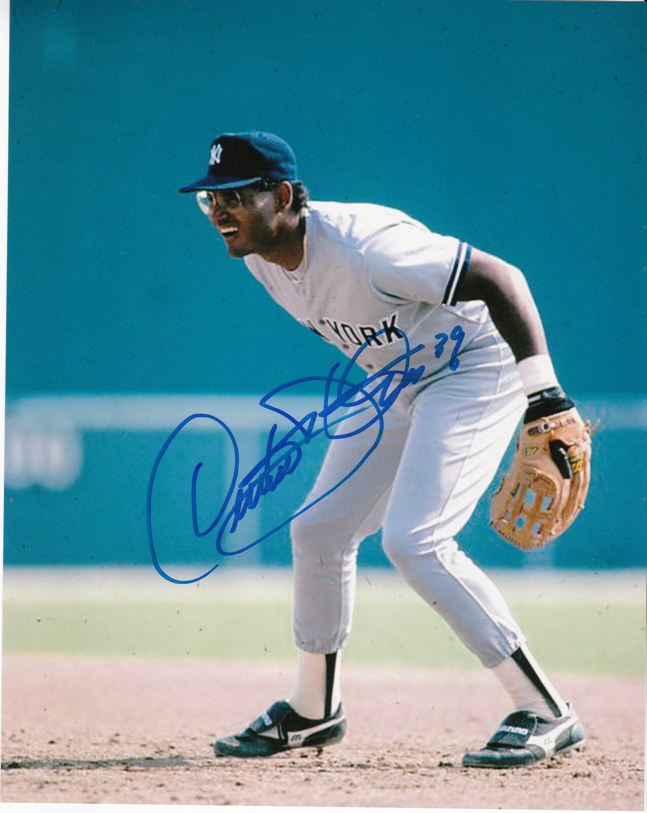ORESTES DESTRADE NEW YORK YANKEES ACTION SIGNED 8x10 | eBay