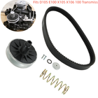 Secondary Transmission Variator Pulley Kit For John Deere D105 E100 ...