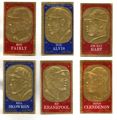 1965 Topps Embossed Baseball Pick The Cards to Complete Your Set ...