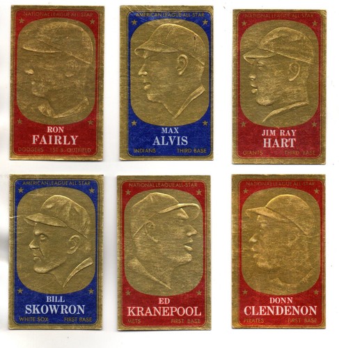 1965 Topps Embossed Baseball Pick The Cards to Complete Your Set ...