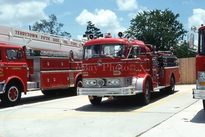 Fire Apparatus Slide- Terrytown LA Fire Department Mack C Engine | eBay