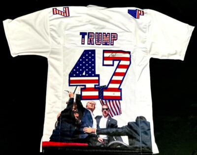 TOM HOMAN BORDER CZAR Autograph TRUMP JERSEY With JSA COA | eBay