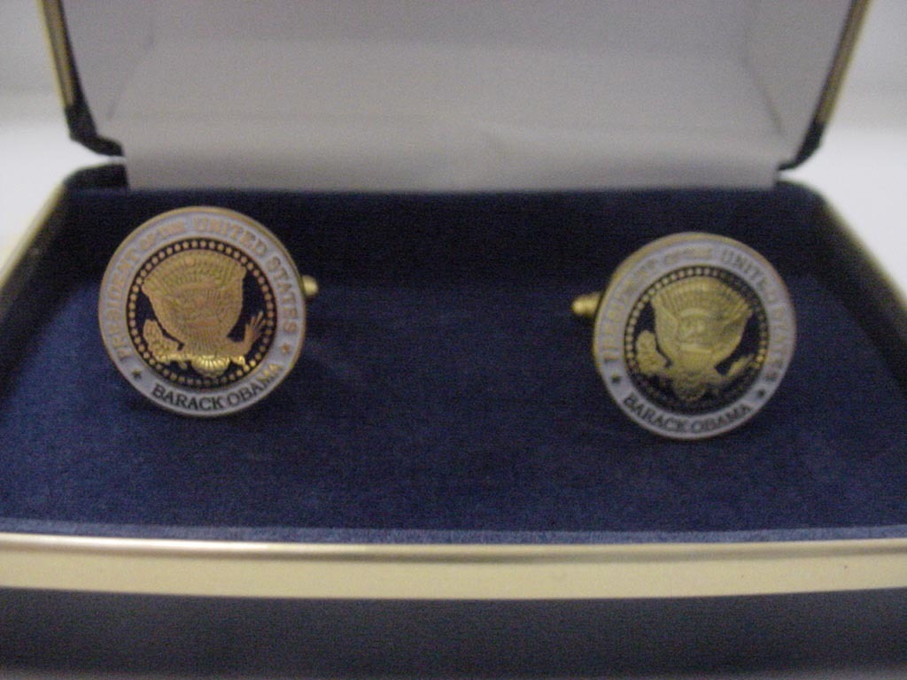 Pair of Unusual President Barack Obama Cufflinks- Free Shipping | eBay