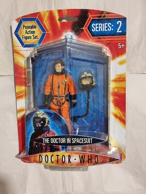 DOCTOR WHO TENTH DR IN SPACESUIT ACTION FIGURE 10TH DR ERA RARE NEW ...