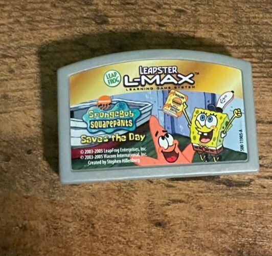 SPONGEBOB SPONGEBOB SAVES THE DAY LEAPSTER L-MAX! FULLY TESTED ...