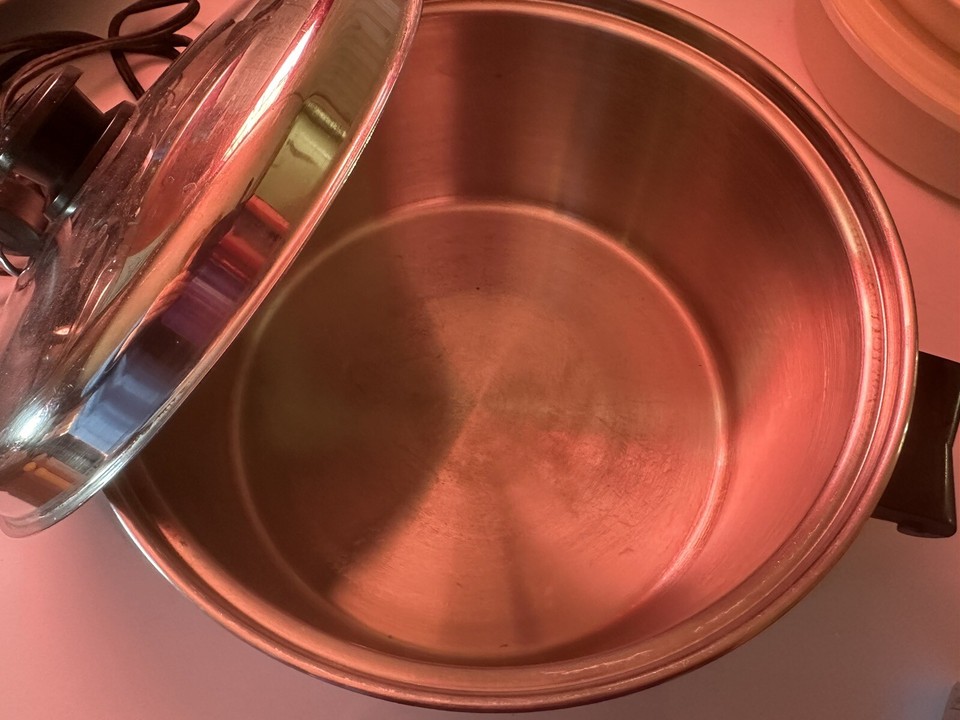 SALADMASTER 18-8 Tri-Clad Stainless Steel 11PC Cookware Set w Electric ...