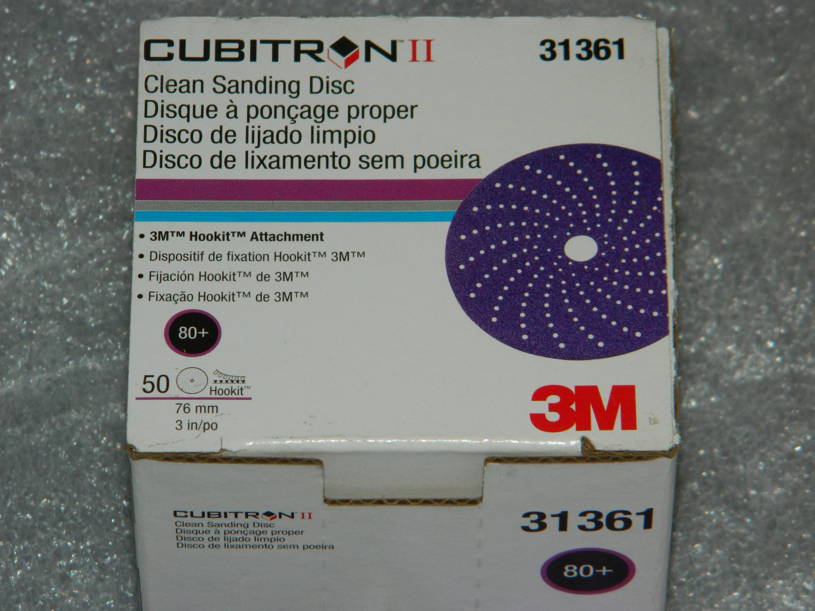 CHOICE 3M 31361 31362 31363 31364 CUBITRON II HOOKIT 3" DISCS 80+ 120 ...