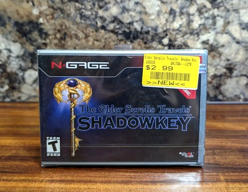 Brand New The Elder Scrolls Travels Shadowkey Nokia N-Gage Game NTSC ...