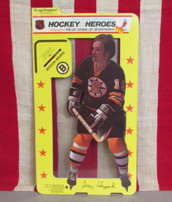 Vintage 1975 Boston Bruins NHL Hockey Gregg Sheppard Player Stand-up ...