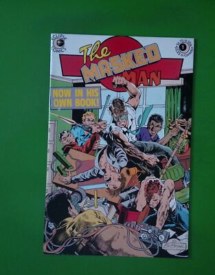 Masked Man #1 1984 Eclipse Comics Mid Grade Comic Book H92-235 | eBay
