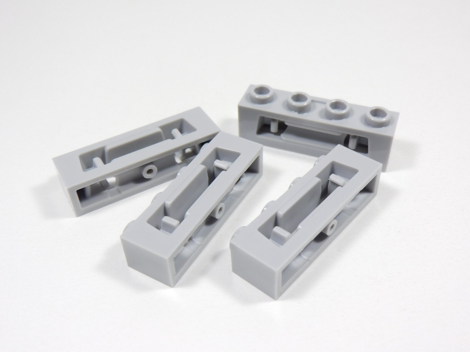 LEGO Lot of 4 Light Bluish Gray 1x4 Disk Shooter Weapon Minifig P6 | eBay